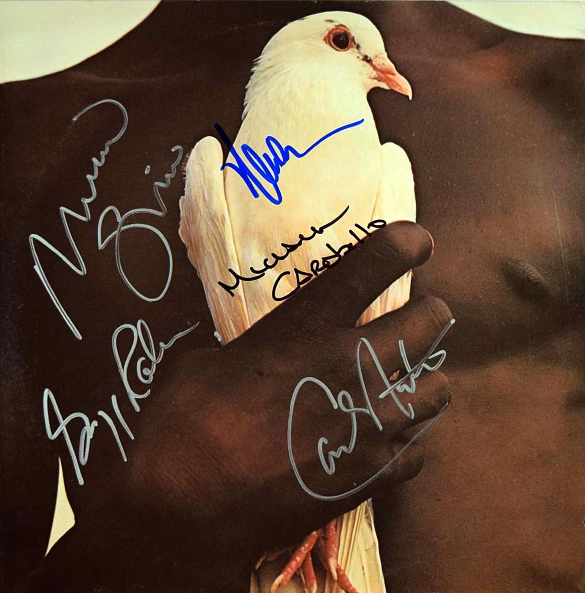 Santana signed Borboletta album | EstateSales.org