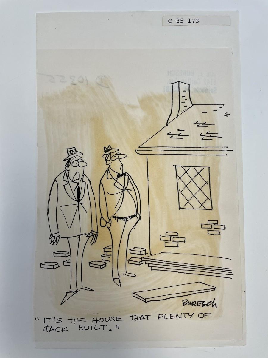 Joe Buresch Original Cartoon | EstateSales.org
