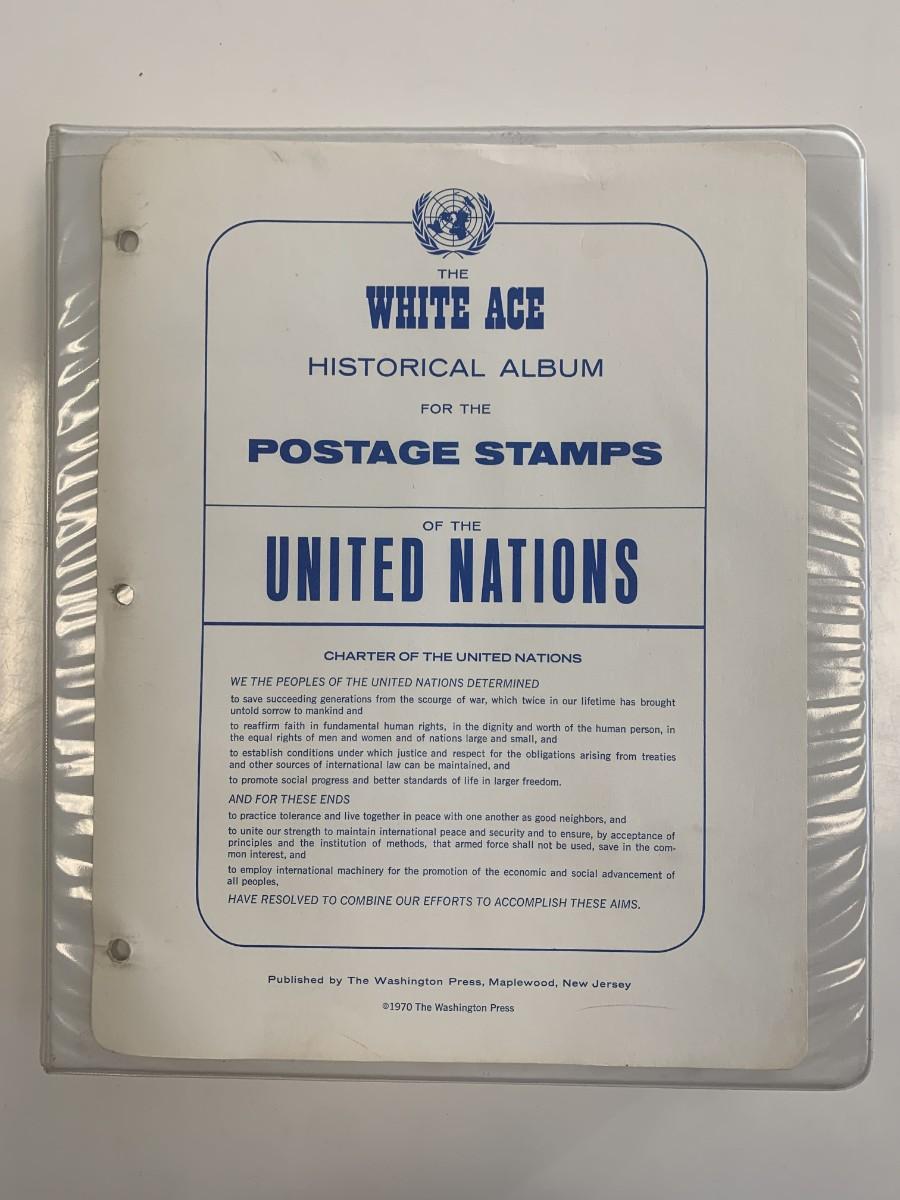White Ace Historical Postage Stamp Album Of The United Nations ...
