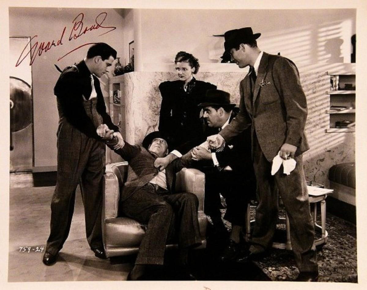 Ward Bond signed movie still photo | EstateSales.org