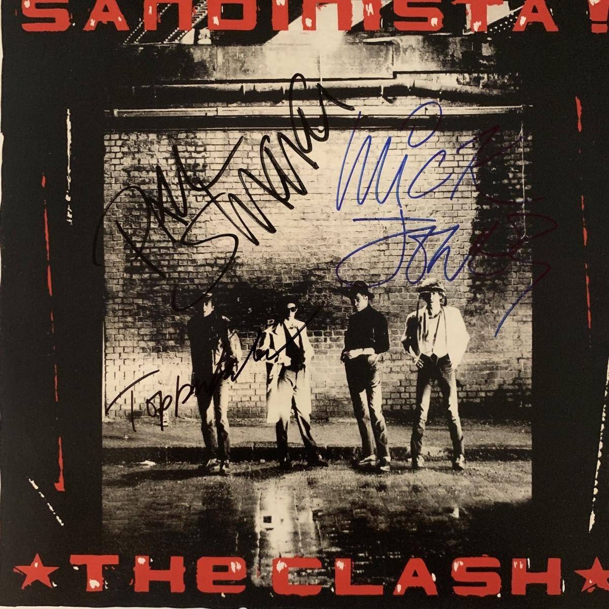 The Clash signed record sadinista | EstateSales.org