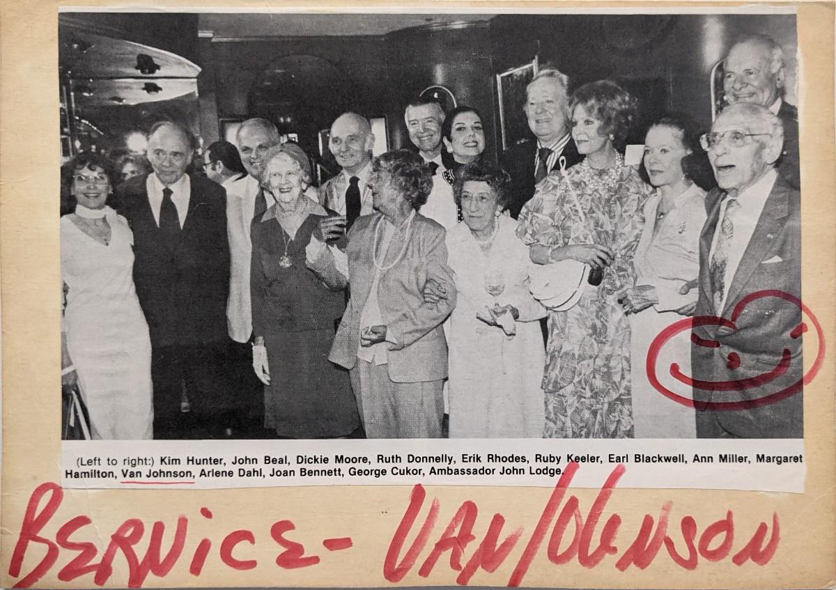 Van Johnson Signed Photo | EstateSales.org