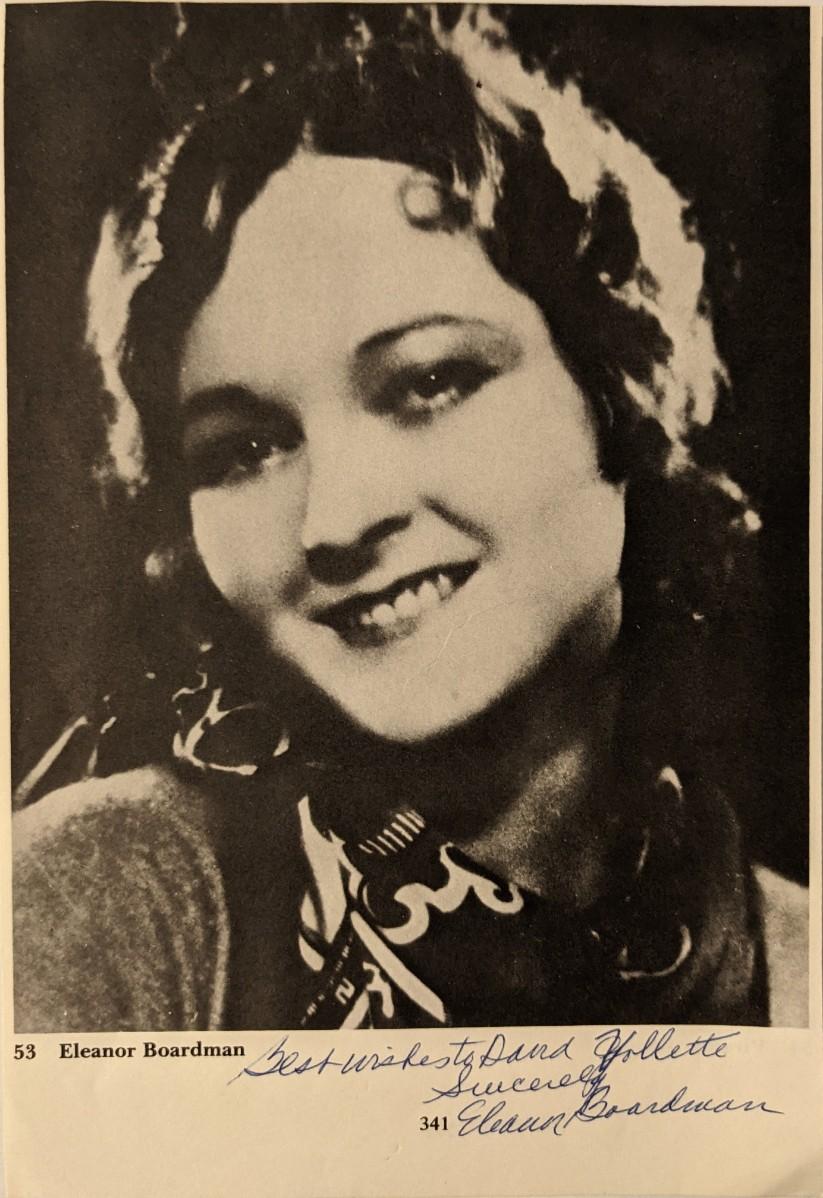 Eleanor Boardman Signed Photo | EstateSales.org