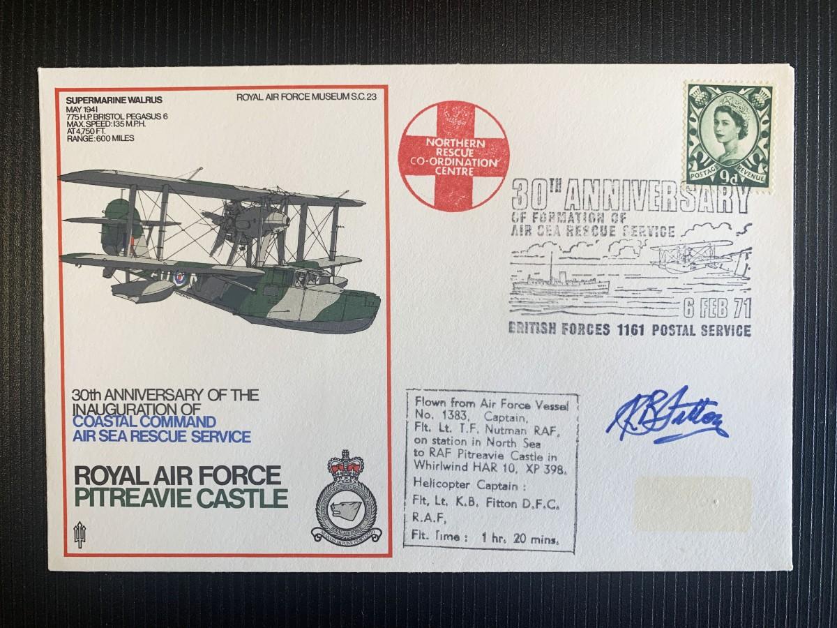 Keith B Fitton signed first day cover | EstateSales.org
