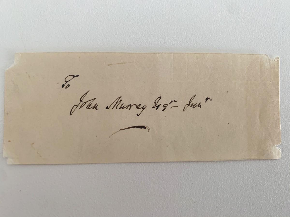 John Murray original signature | EstateSales.org