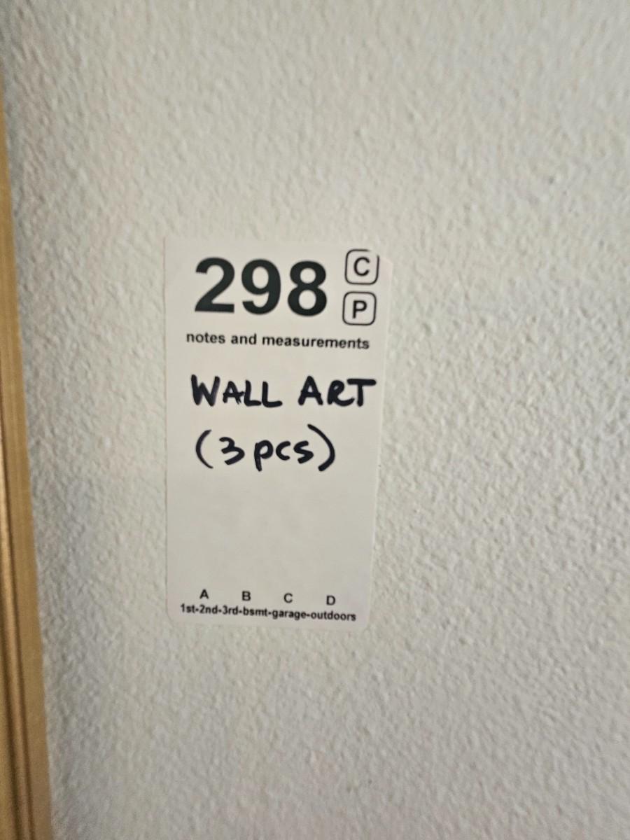 Wall Art (3 pieces) | EstateSales.org Wall Art (3 pieces) | EstateSales.org