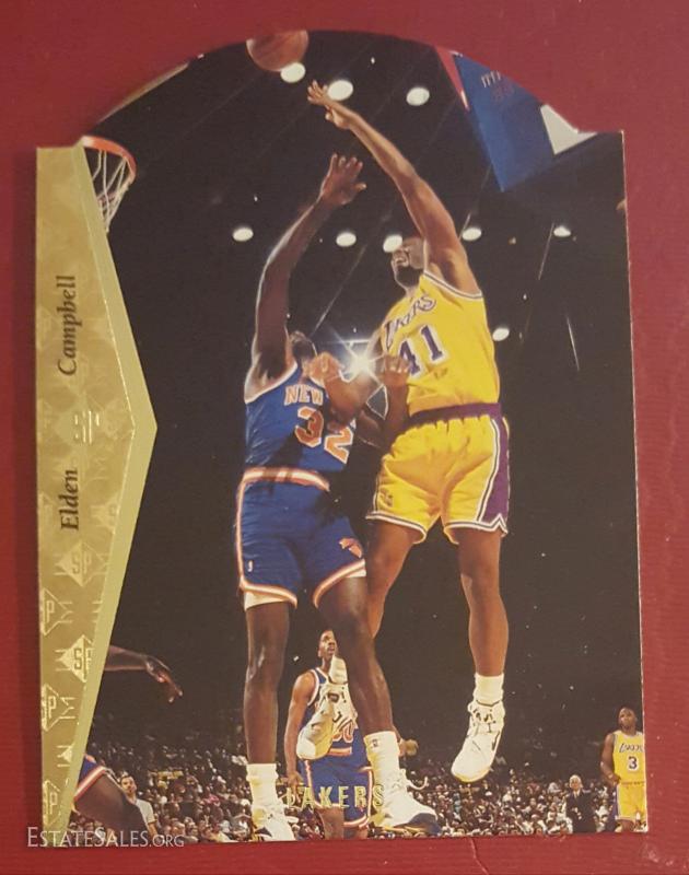 Elden and Campbell Lakers Basketball Card | EstateSales.org