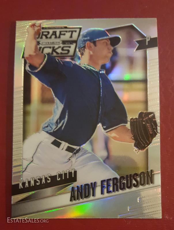 Kansas City Andy Ferguson Draft Pick Baseball Card | EstateSales.org