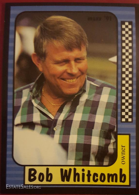 NASCAR Racing Card Bob Whitcomb | EstateSales.org