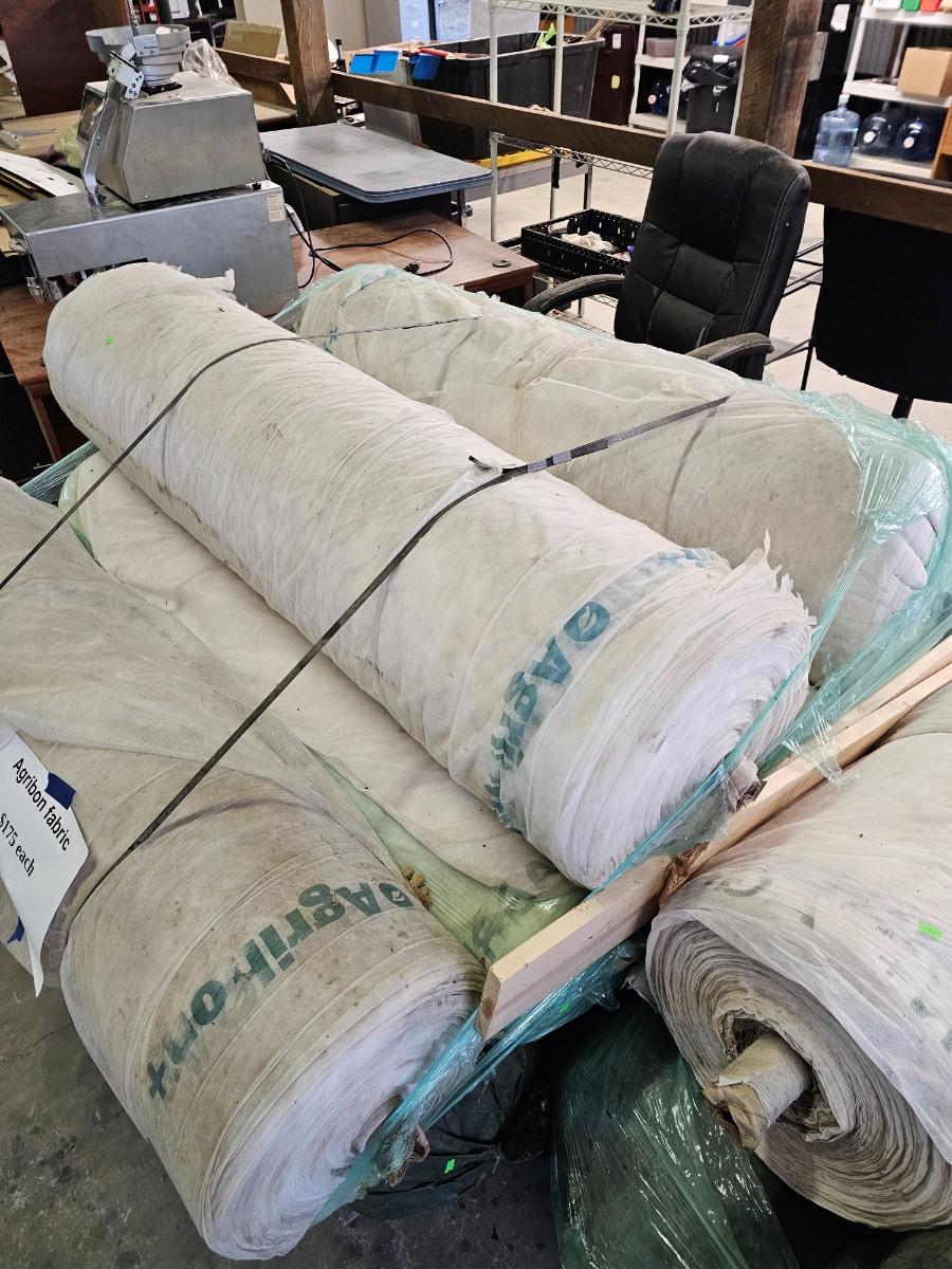Pallet of Agribon fabric | EstateSales.org