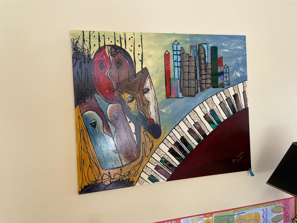 Tom Roddy Original Painting on Canvas | EstateSales.org