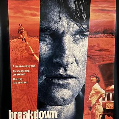 Breakdown 1997 original movie poster | EstateSales.org
