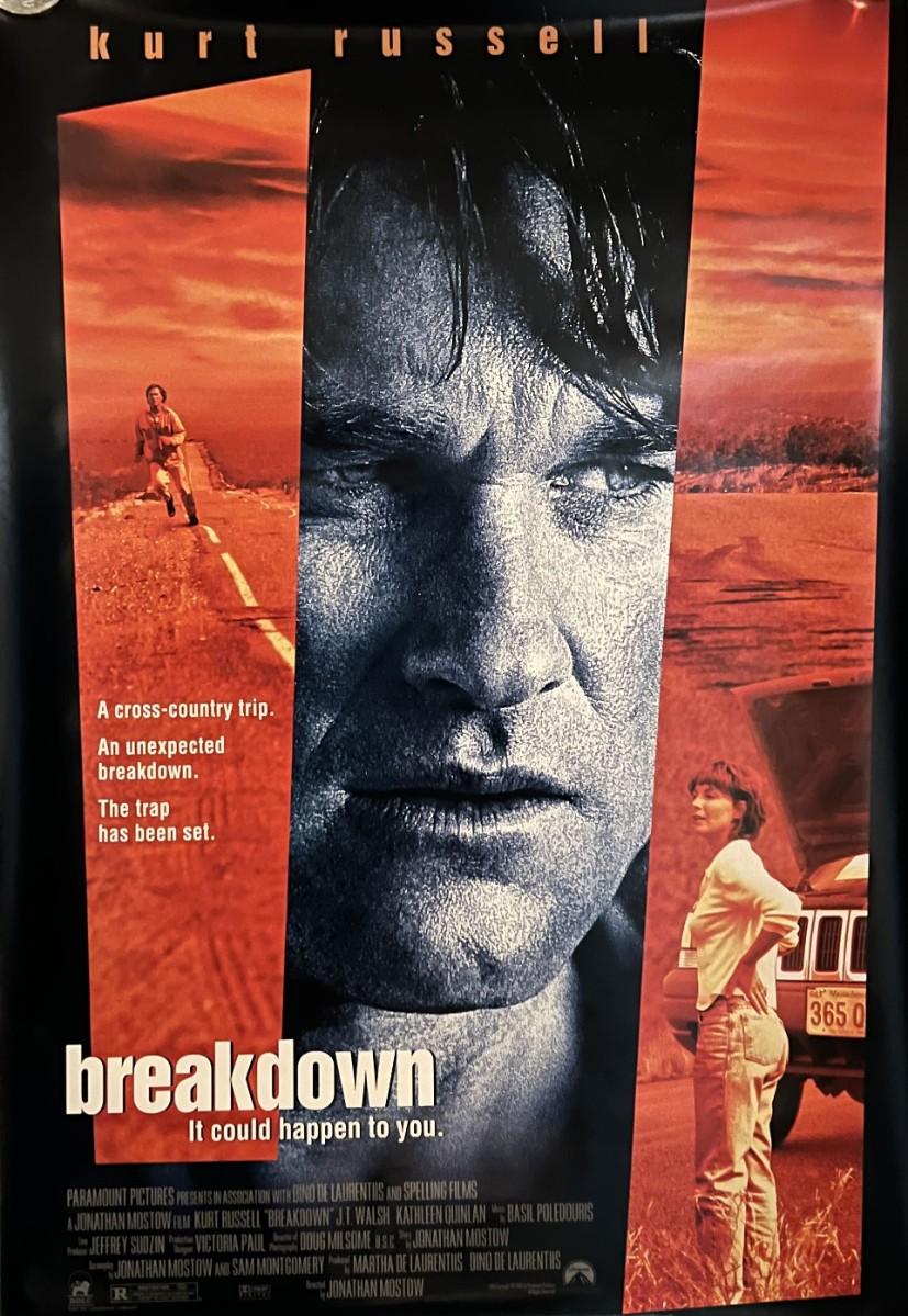 Breakdown 1997 original movie poster | EstateSales.org