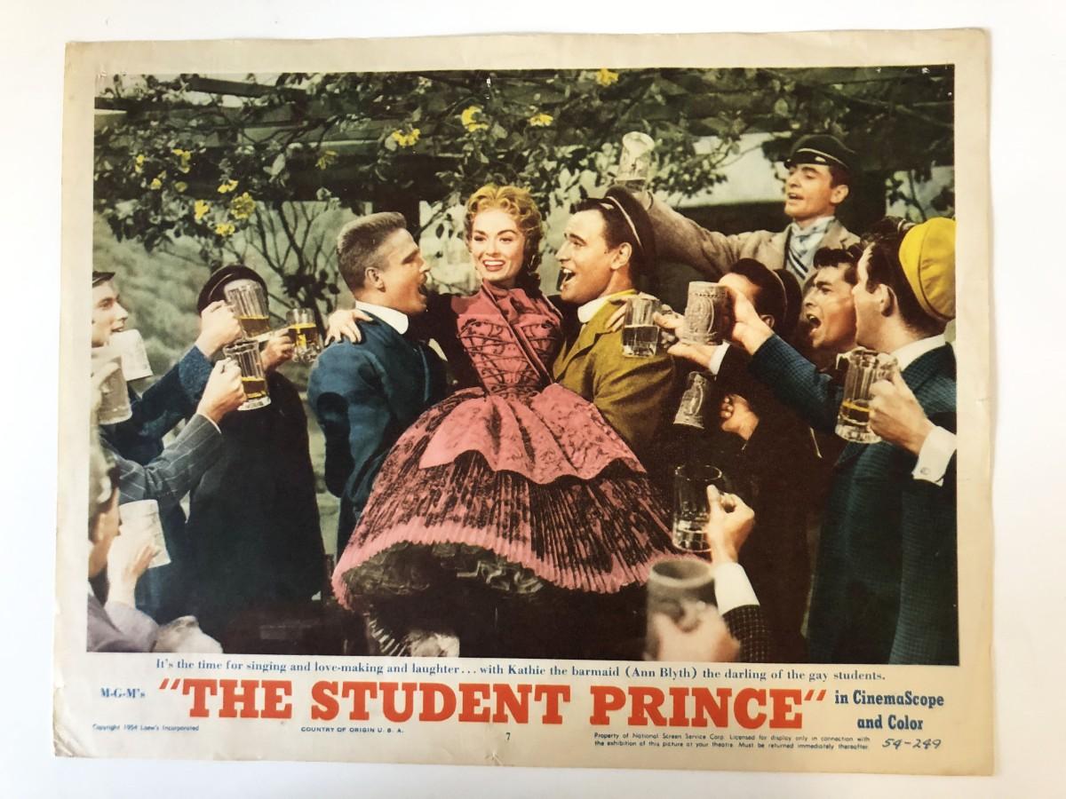 The Student Prince original 1954 vintage lobby card | EstateSales.org