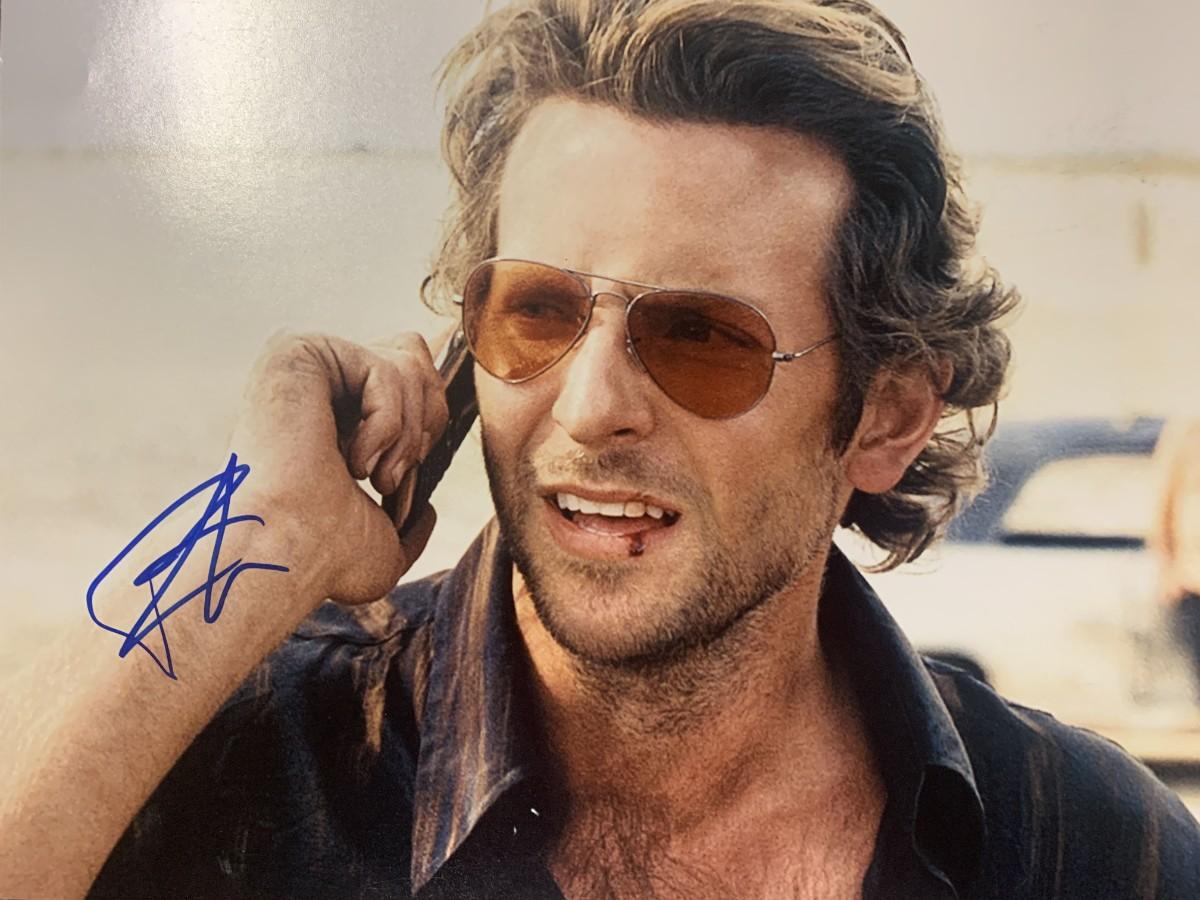 The Hangover Bradley Cooper signed movie photo | EstateSales.org