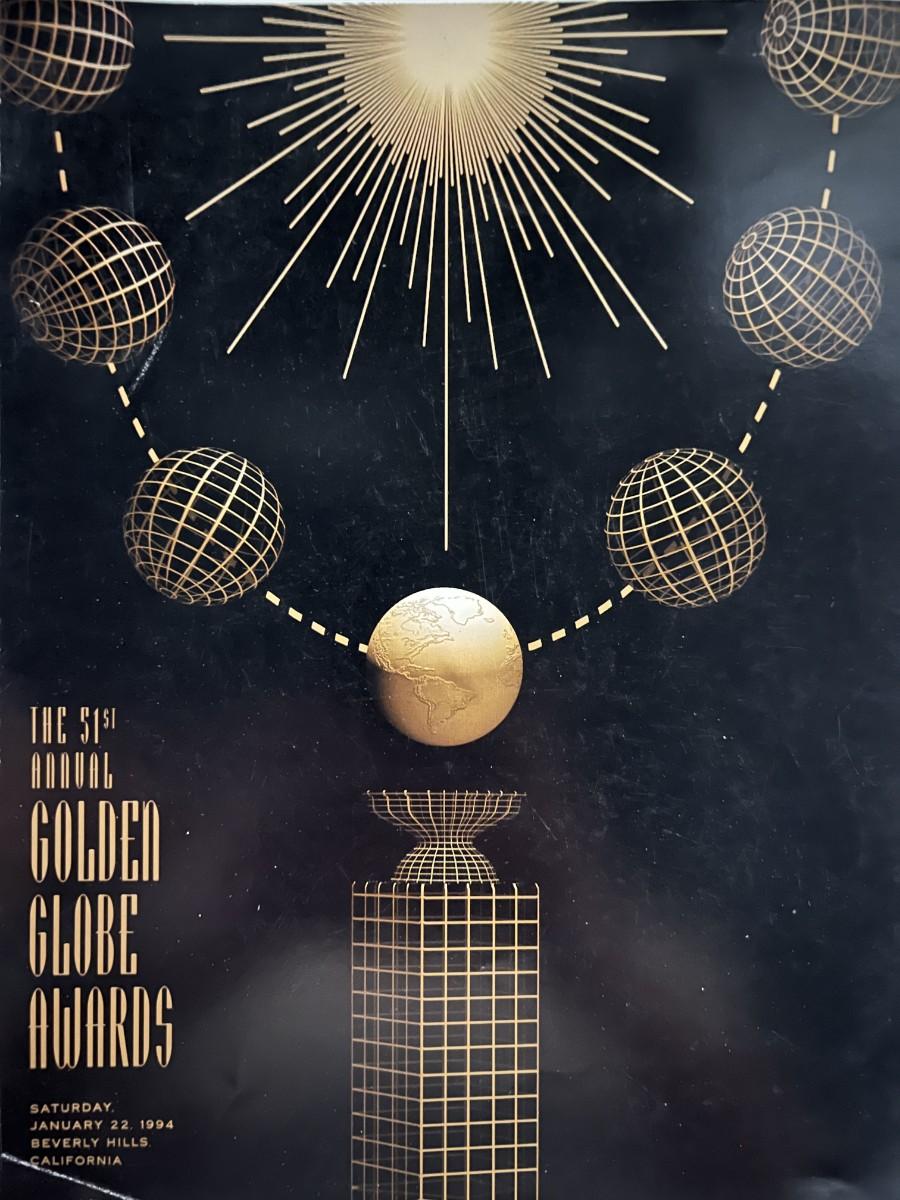 Original 51st Annual Golden Globe Awards Program | EstateSales.org