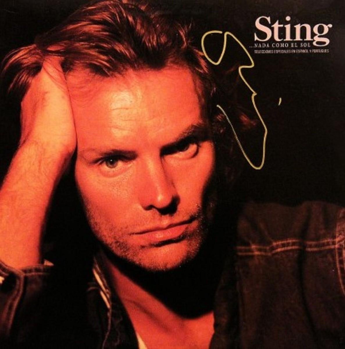 Sting signed "Nada Como El Sol" album | EstateSales.org