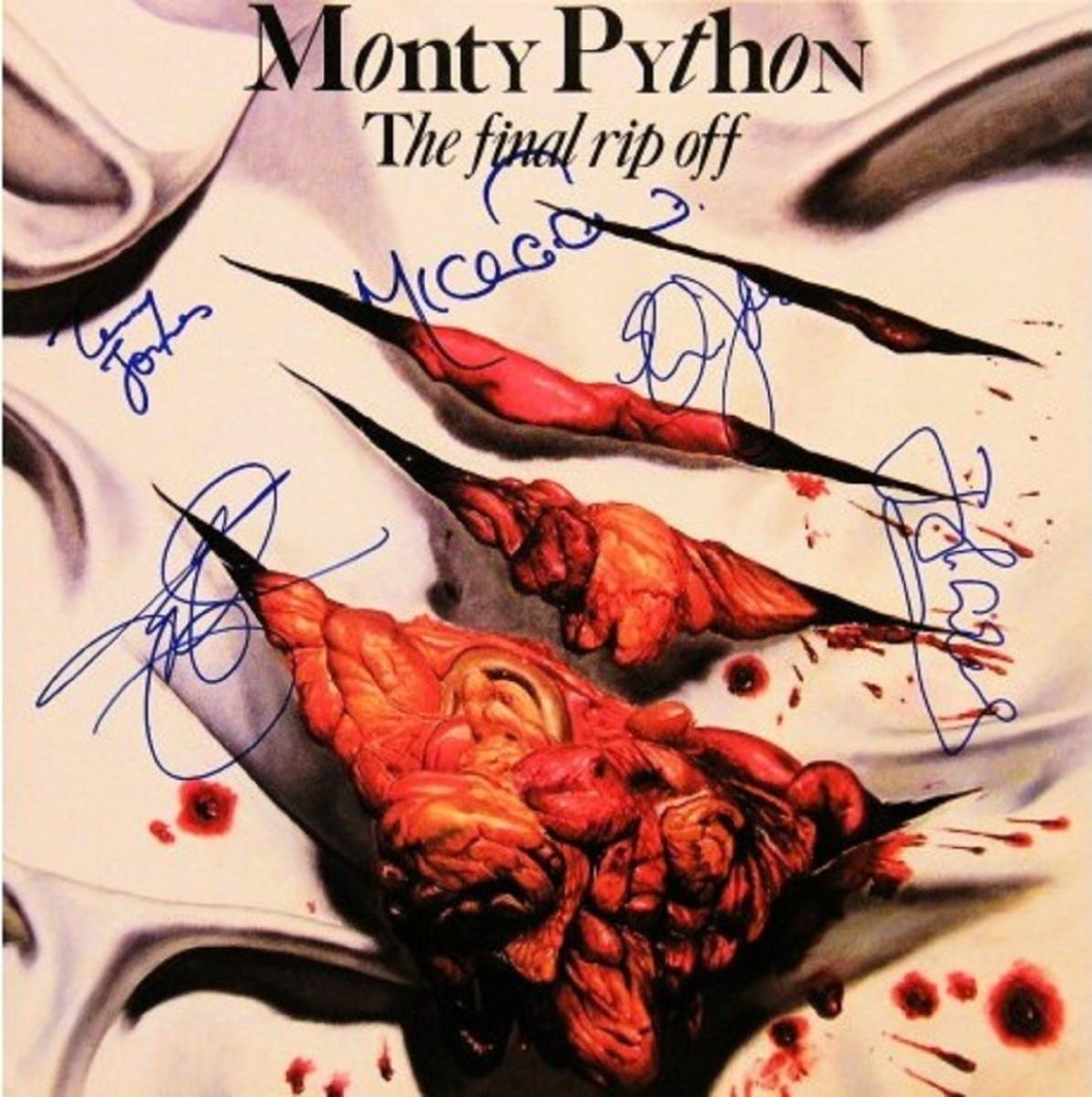 Monty Python signed The Final Rip Off album | EstateSales.org