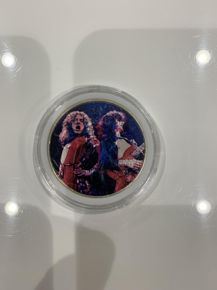 Led Zeppelin silver dollar | EstateSales.org