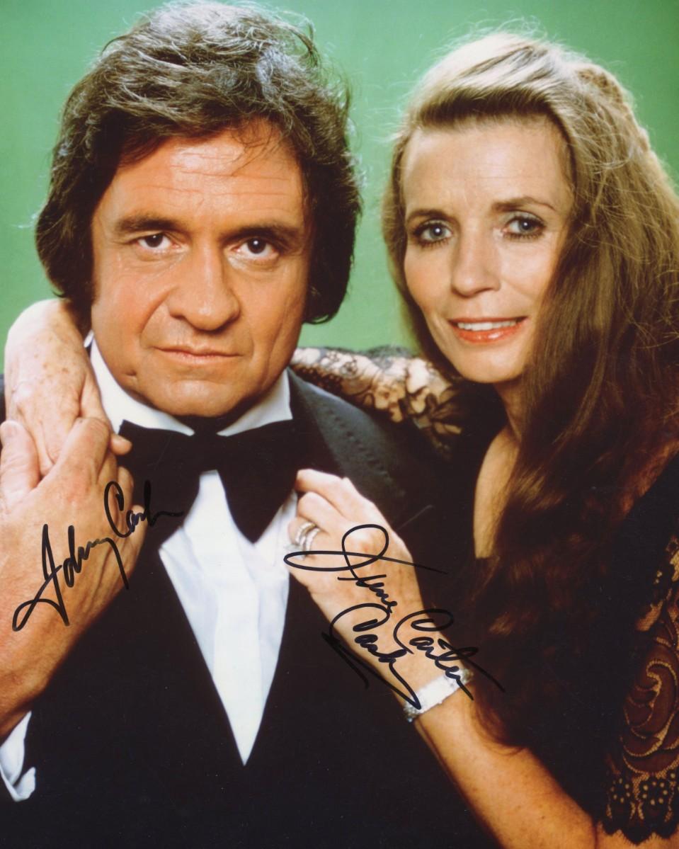 Johnny Cash / June Carter signed photo | EstateSales.org