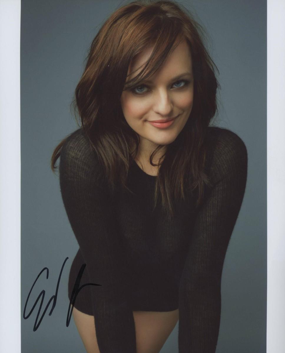 Elizabeth Moss signed photo | EstateSales.org