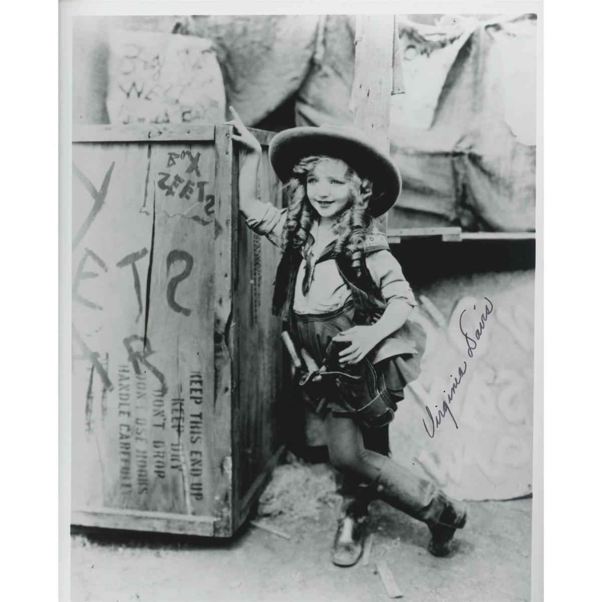 Virginia Davis signed movie photo | EstateSales.org