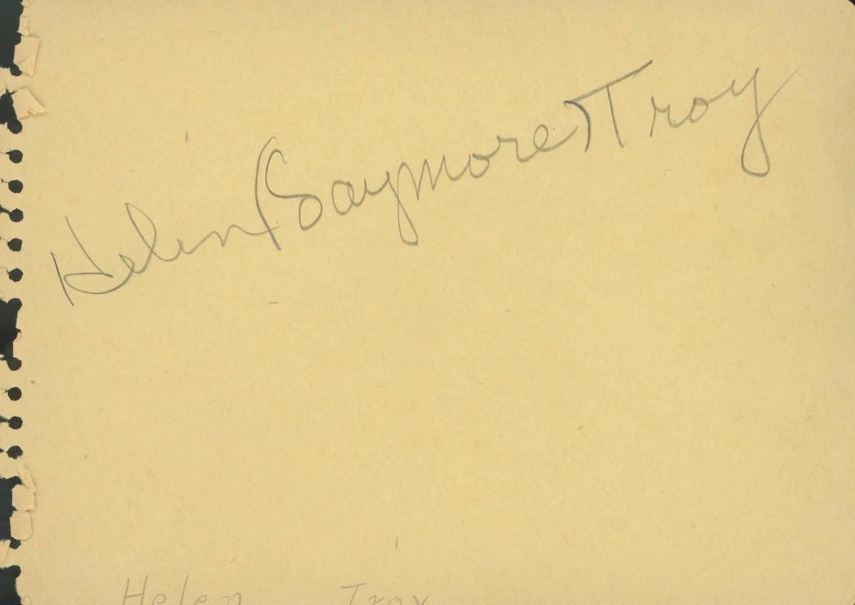 Helen Troy signature cut | EstateSales.org