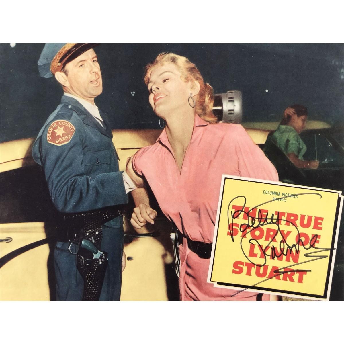 The True Story of Lynn Stuart signed lobby card | EstateSales.org
