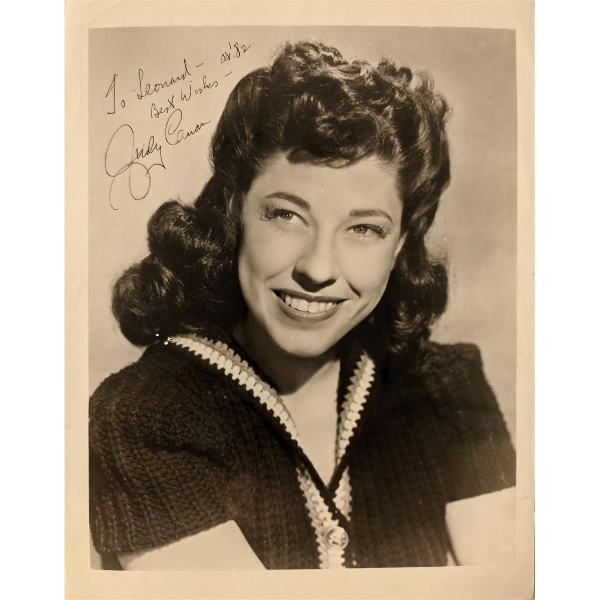 Judy Canova signed photo | EstateSales.org