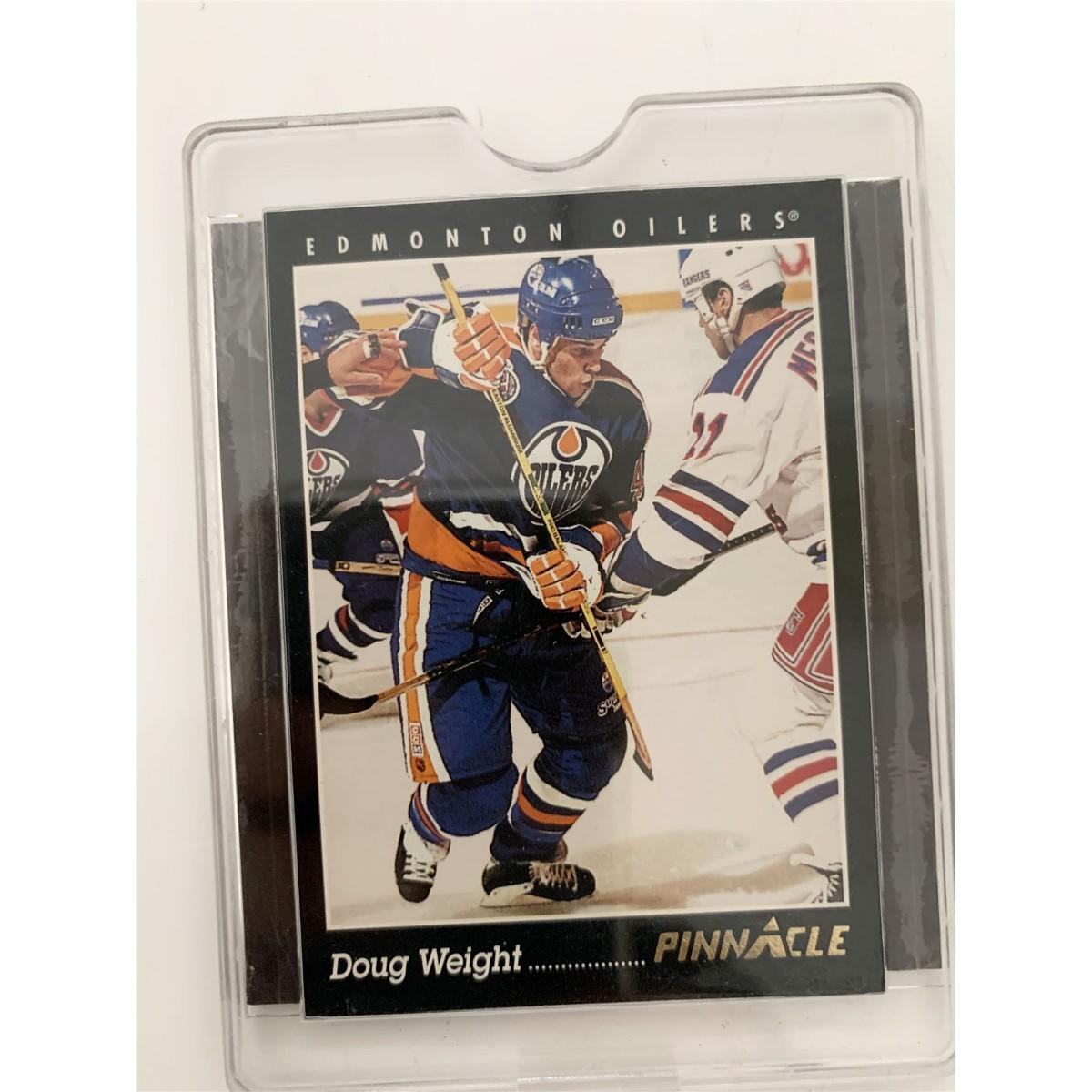 Doug Weight Edmonton Oilers Pinnacle Hockey Card | EstateSales.org