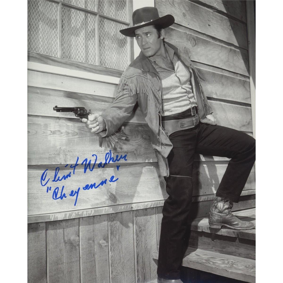 Clint Walker signed photo | EstateSales.org