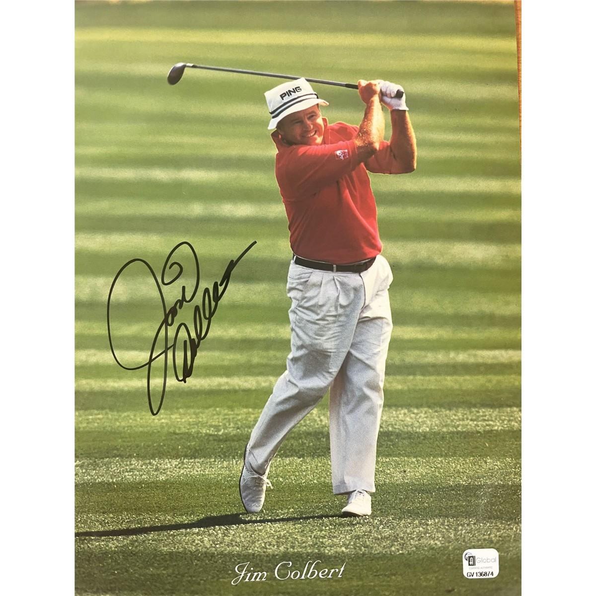Professional golfer Jim Colbert signed magazine page | EstateSales.org