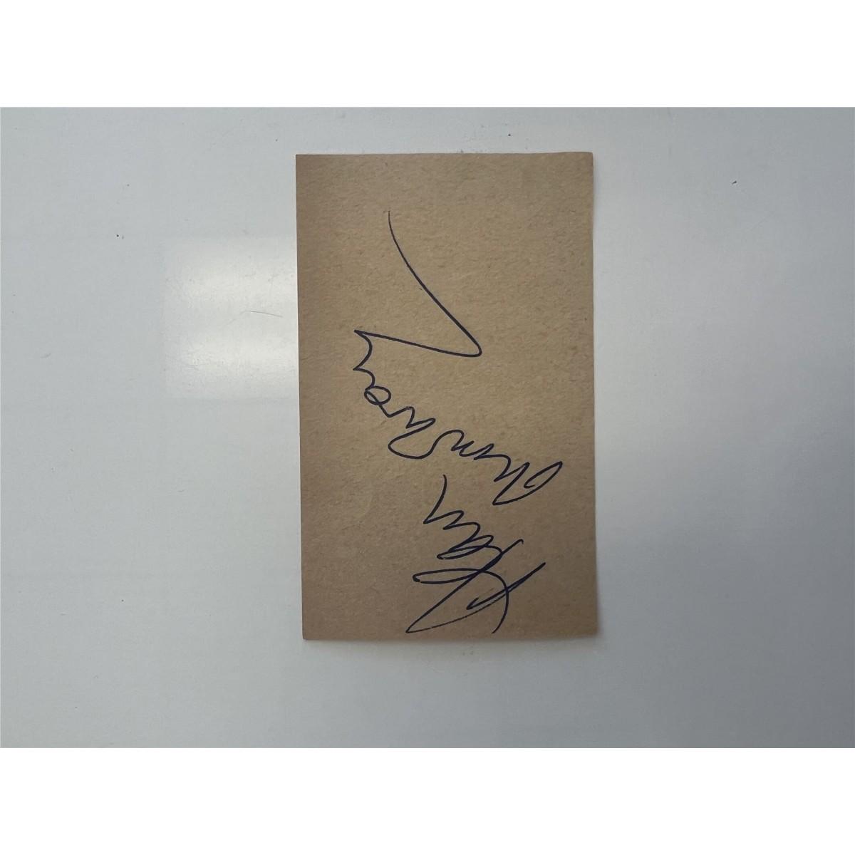 Actor Alan Mowbray original signature | EstateSales.org