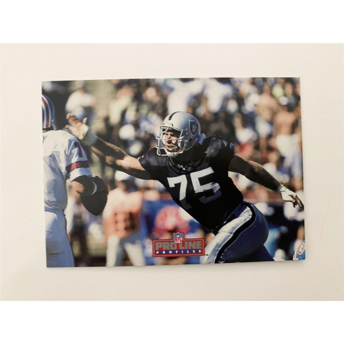 Howie Long NFL Pro Line Profiles Football Card | EstateSales.org