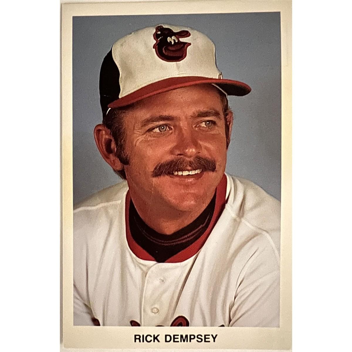 Baltimore Orioles Rick Dempsey baseball trading card | EstateSales.org