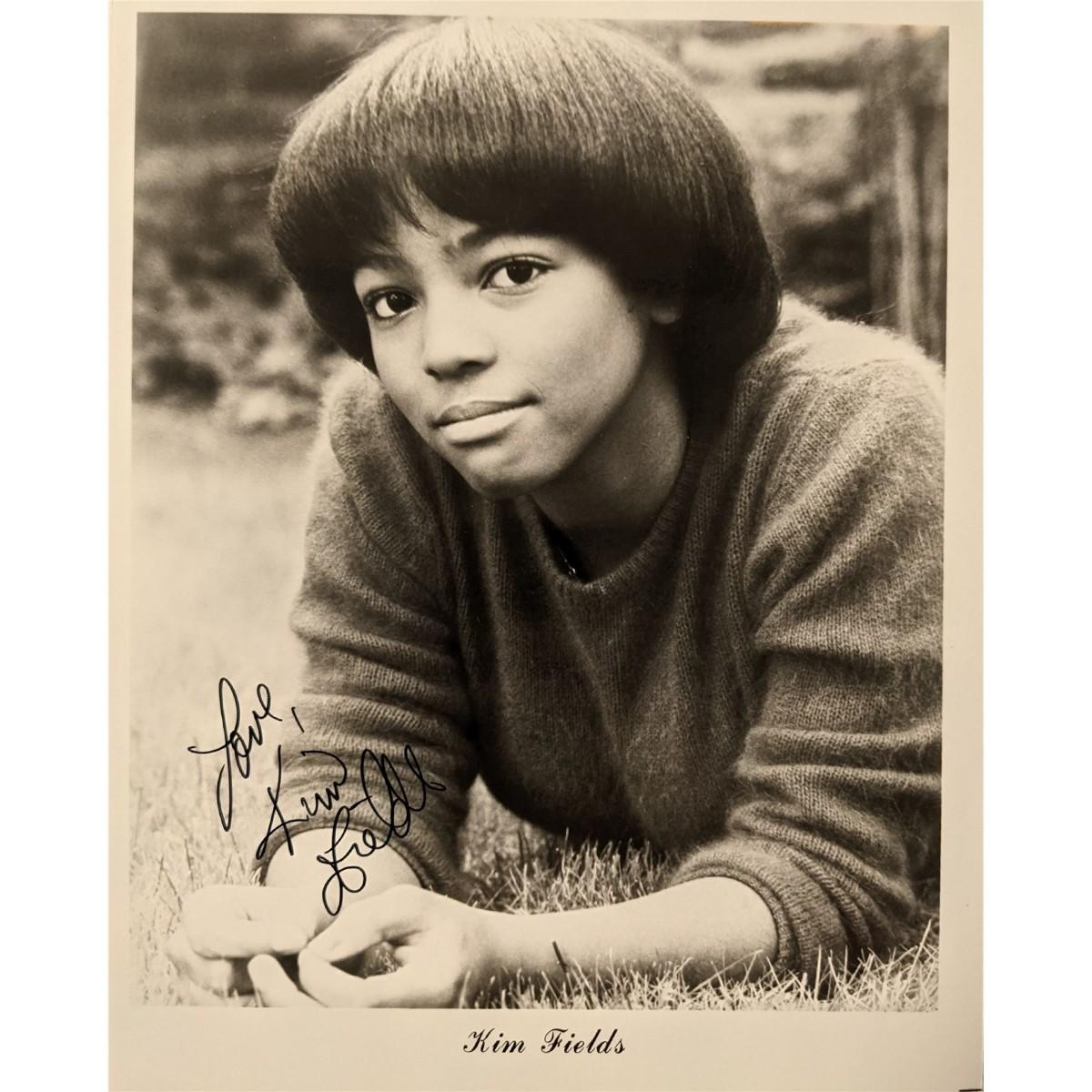 Kim Fields signed photo | EstateSales.org