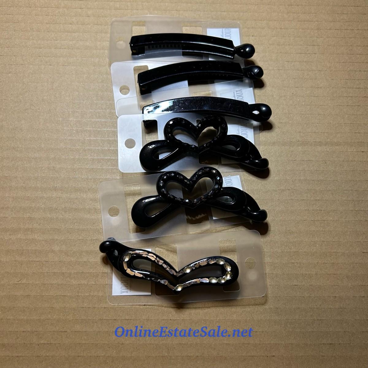 6 HAIR CLIPS | EstateSales.org