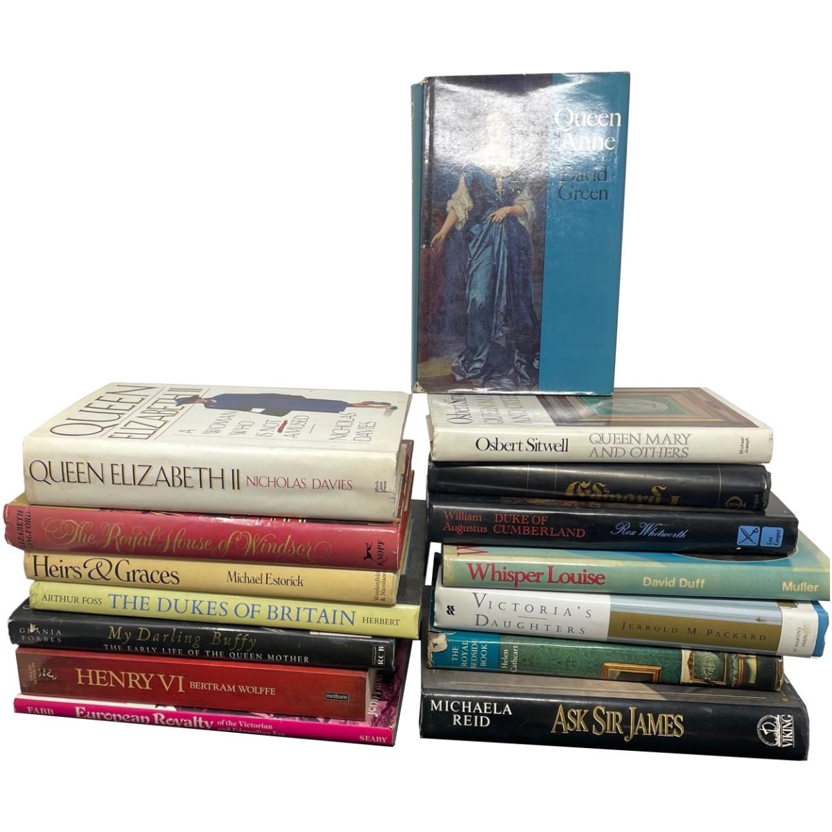 Collection 15 British Royalty Books | EstateSales.org