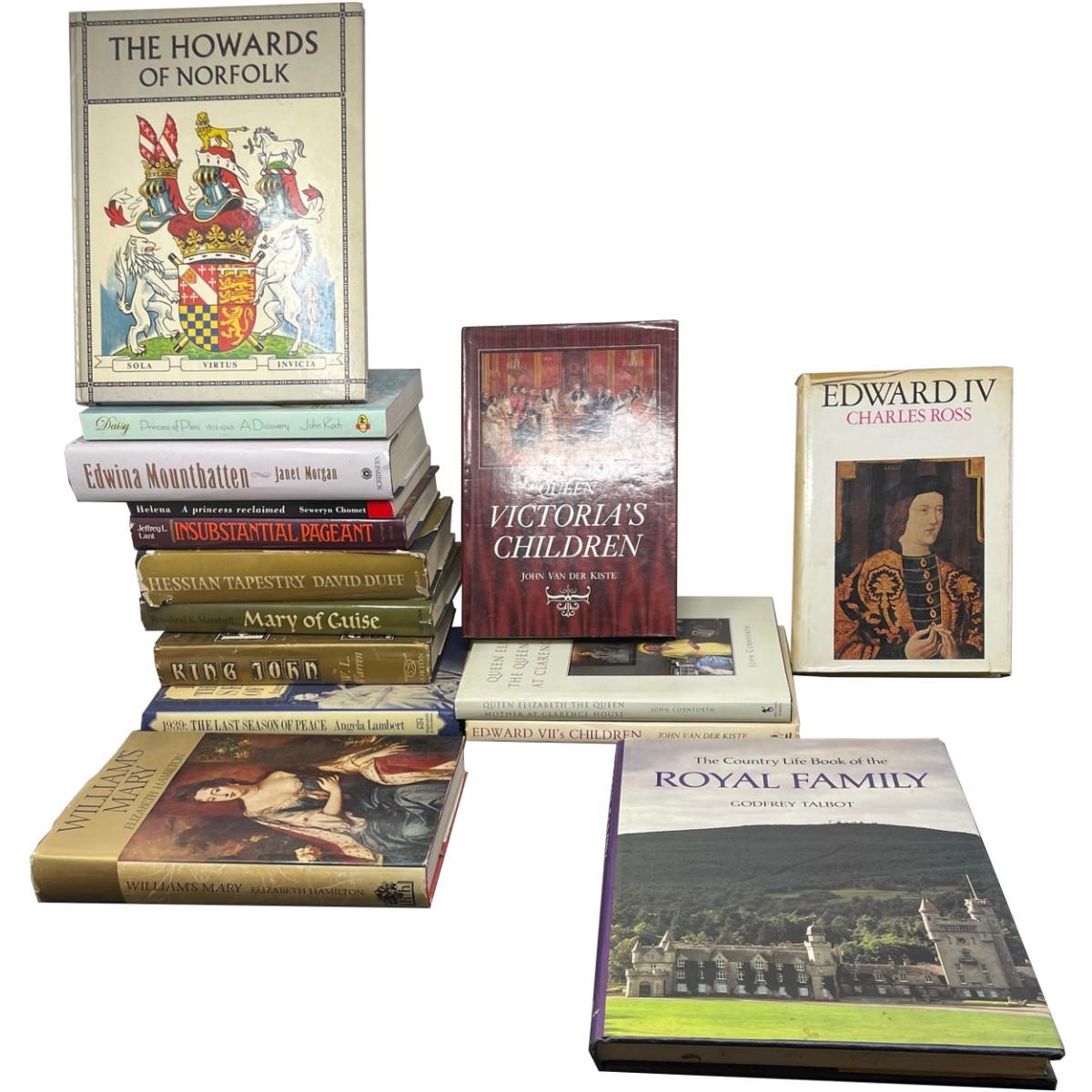 Collection 15 British Royalty Books | EstateSales.org