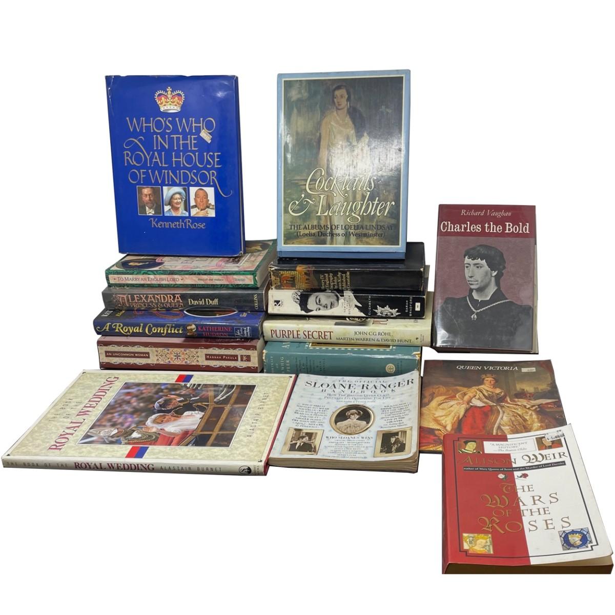 Collection 14 Books British Royalty | EstateSales.org