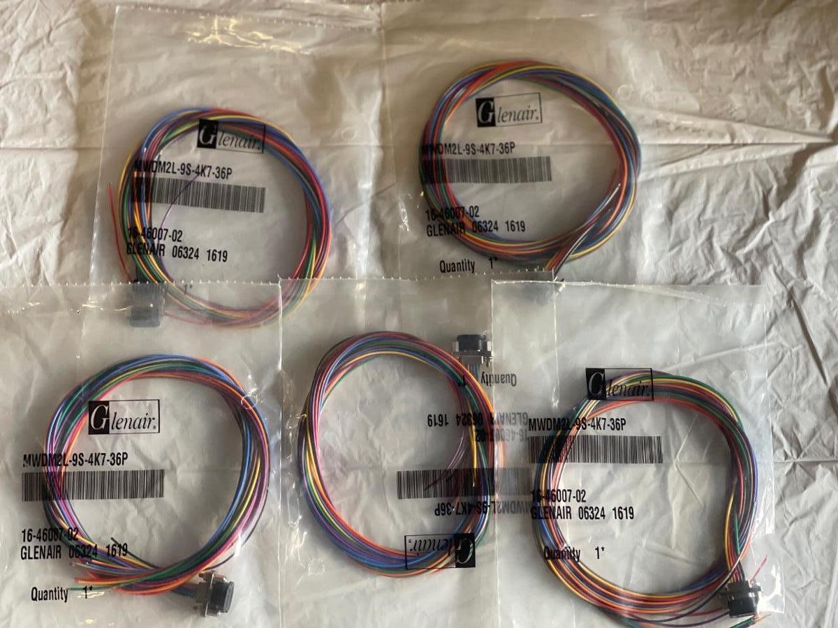 Glenair Micro D Connector Cable Assembly | EstateSales.org