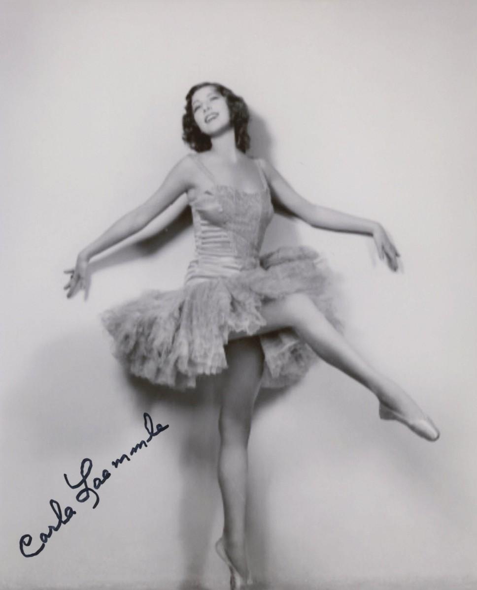 Carla Laemmle signed photo | EstateSales.org