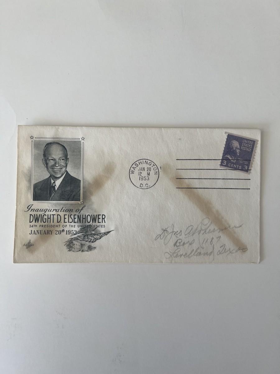Dwight D. Eisenhower Presidential Inauguration FDC | EstateSales.org