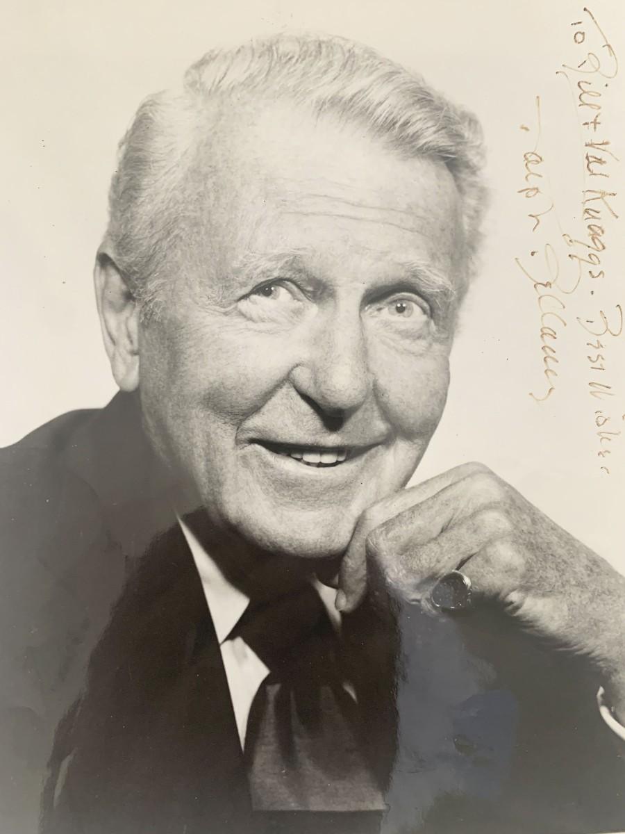 The Wolf Man's Ralph Bellamy signed photo | EstateSales.org