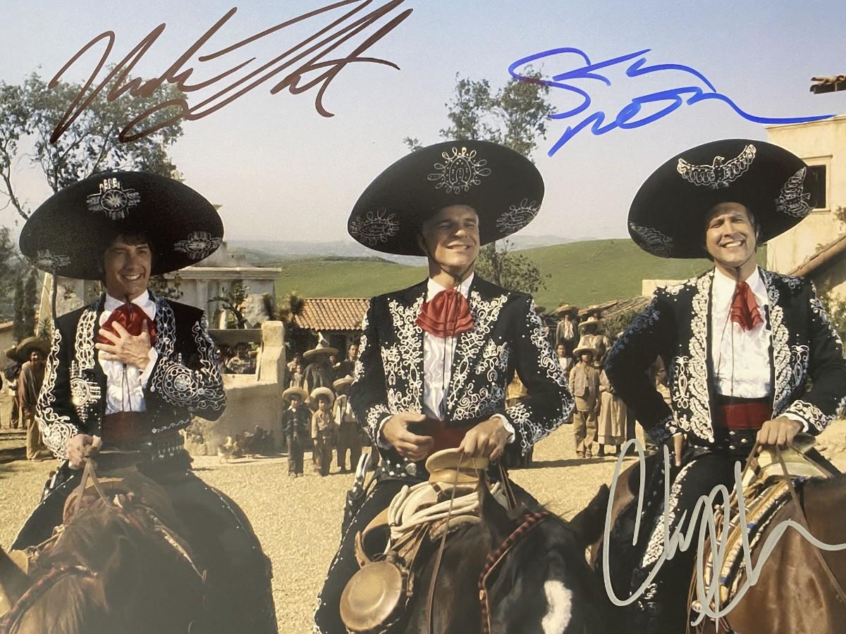 The Three Amigos cast signed photo | EstateSales.org