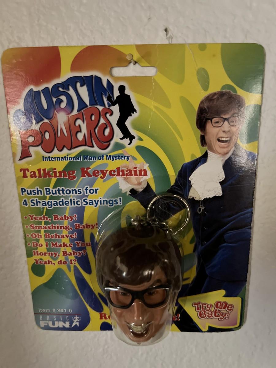 Austin Powers Talking Key Chain | EstateSales.org