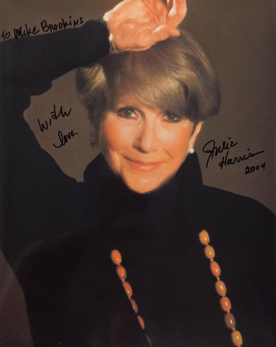 Julie Harris signed photo | EstateSales.org