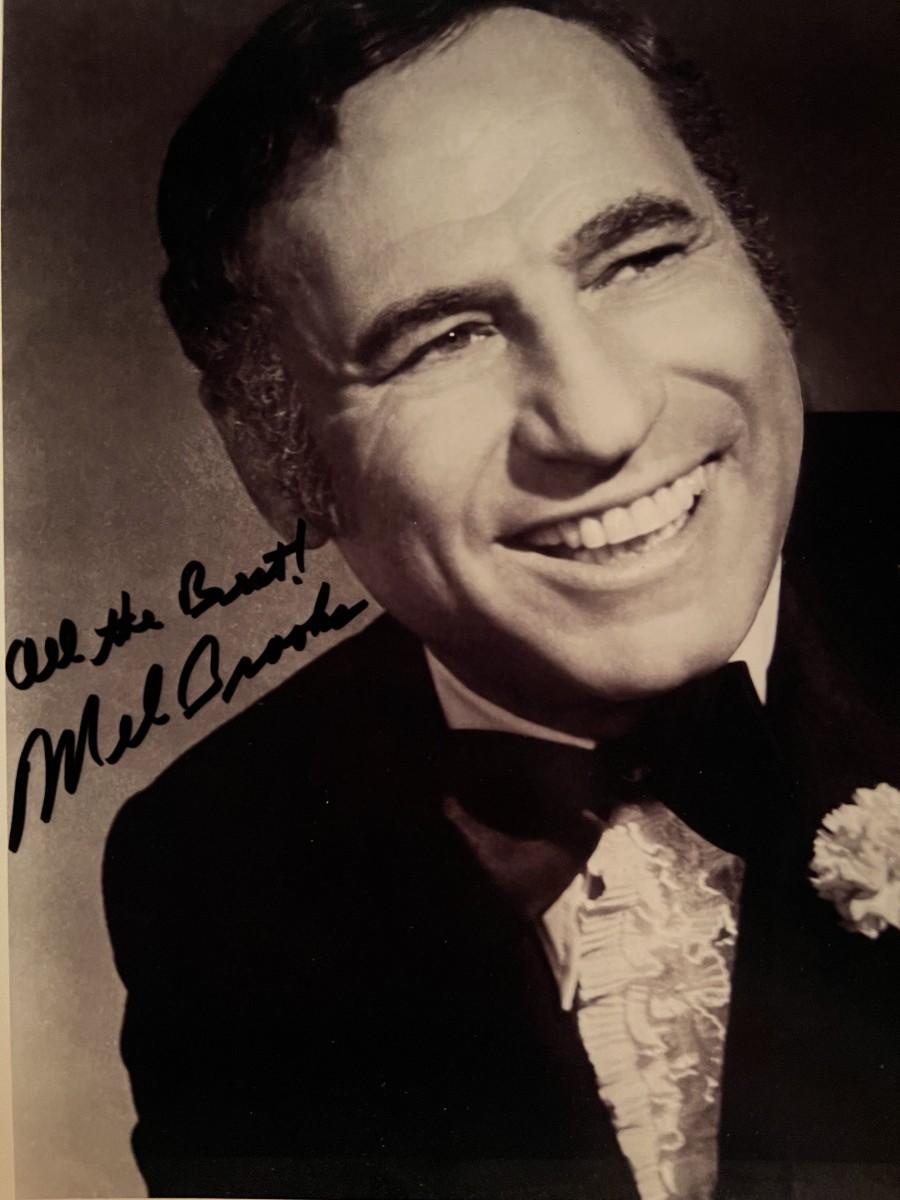 Mel Brooks facsimile signed photo. 8x10 inches | EstateSales.org