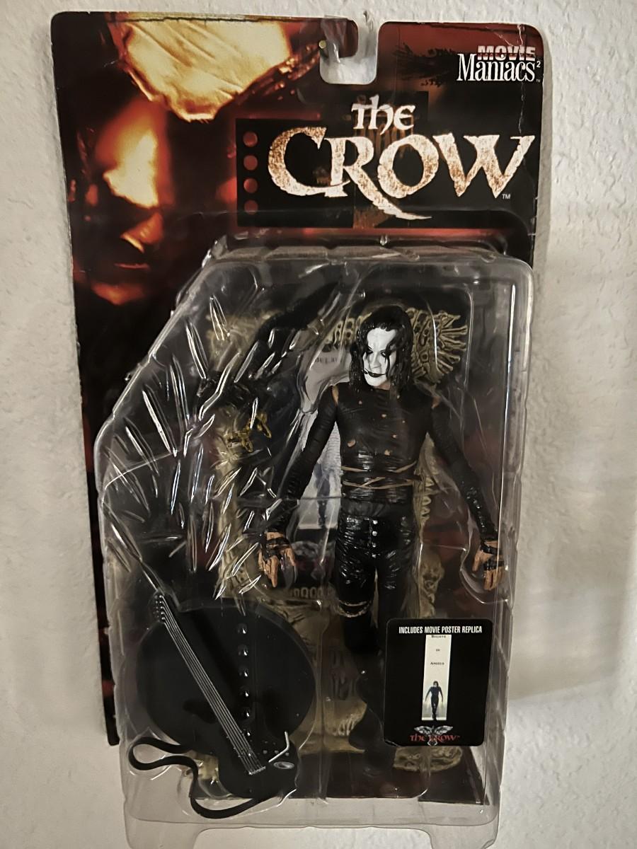 The Crow Eric Draven action figure set with bonus movie poster replica ...