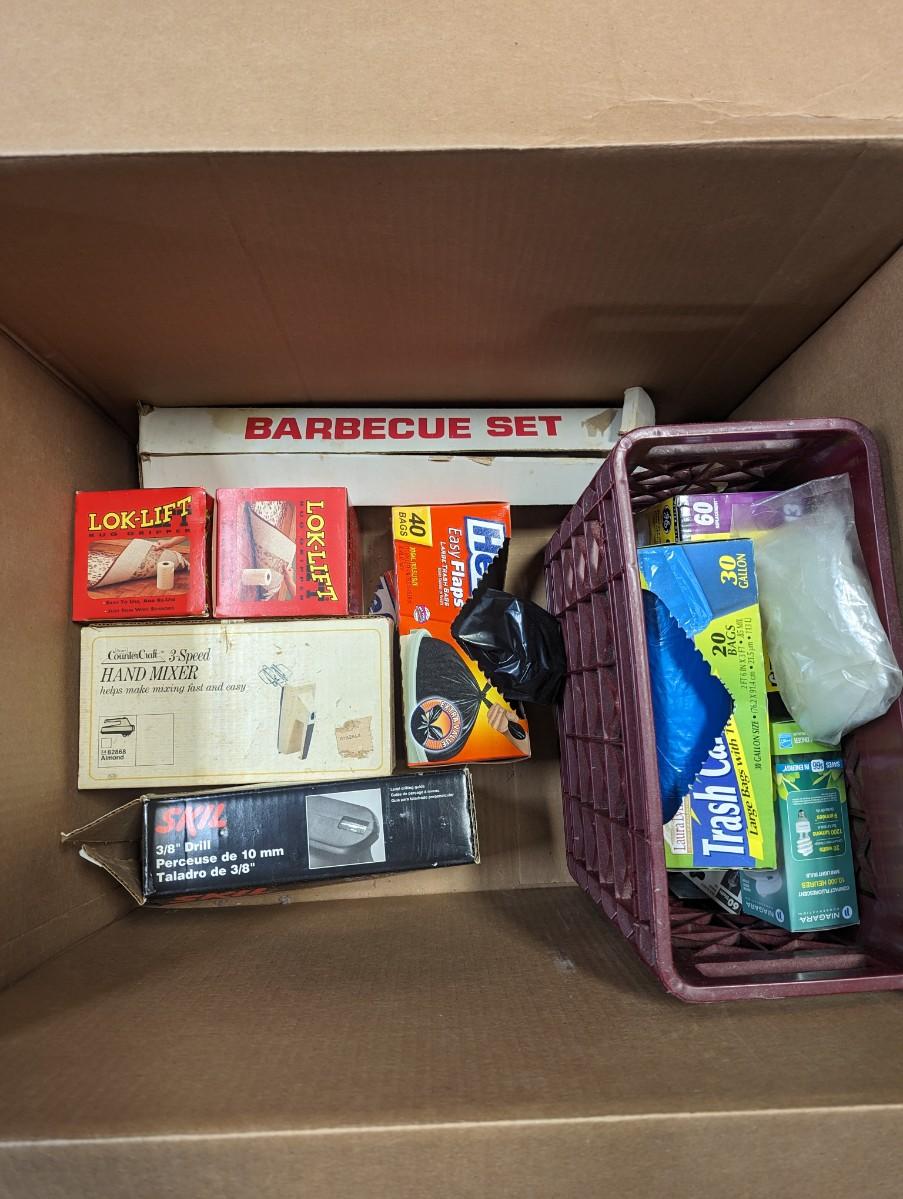 Box Lot Of Misc Items | EstateSales.org